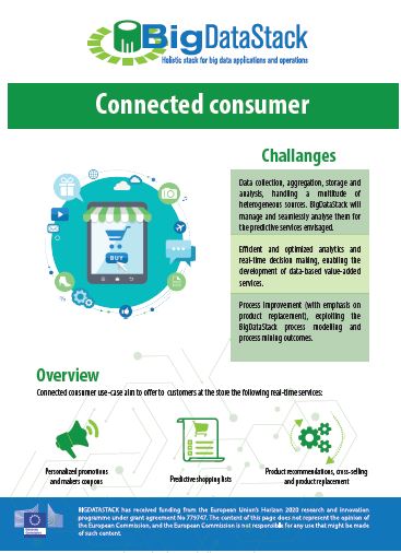 Flyer - Connected Consumer | BigDataStack